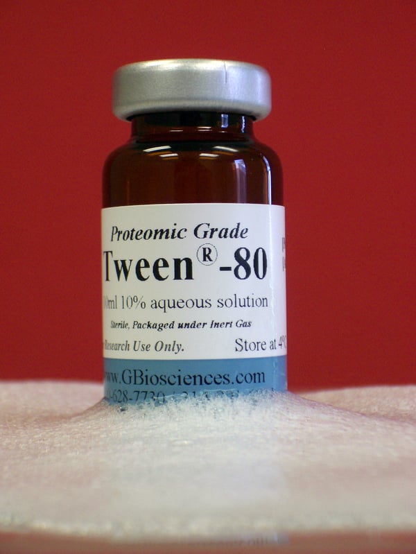 The Role of Tween 80 in Protein Solubilization and Stabilization